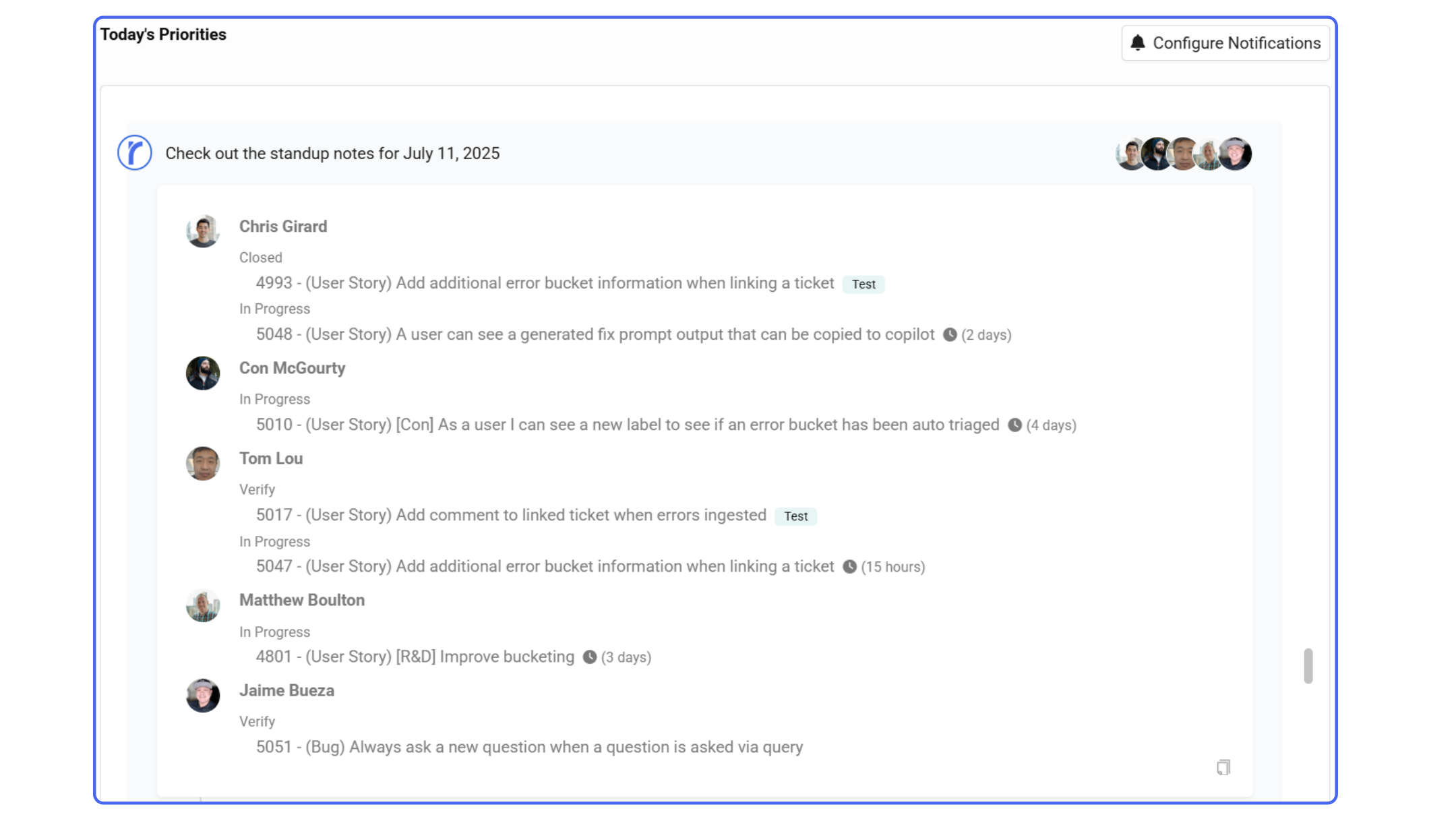 Automatic Daily Standup - Conductr AI